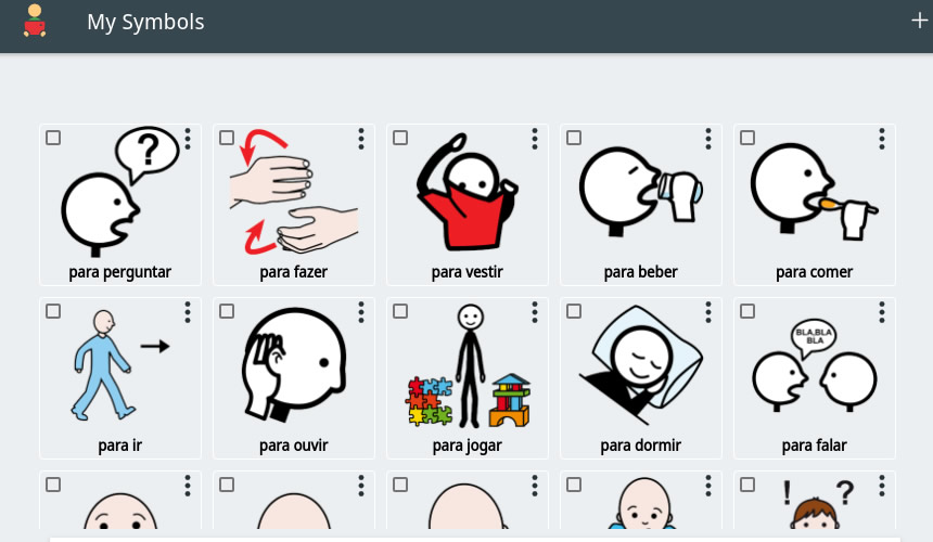 SymboTalk - AAC Talker - Catálogo de Tecnologias Assistivas para Surdos